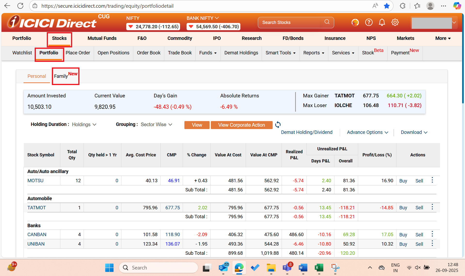 How to link a family account?| ICICI Direct